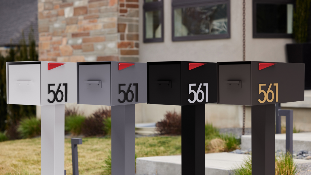 How to Choose the Best Post-Mount Mailbox Color–Post & Porch