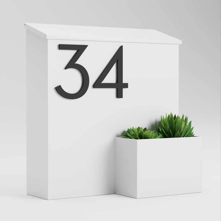 Greetings Modern Wall Mounted Mailbox – Post & Porch