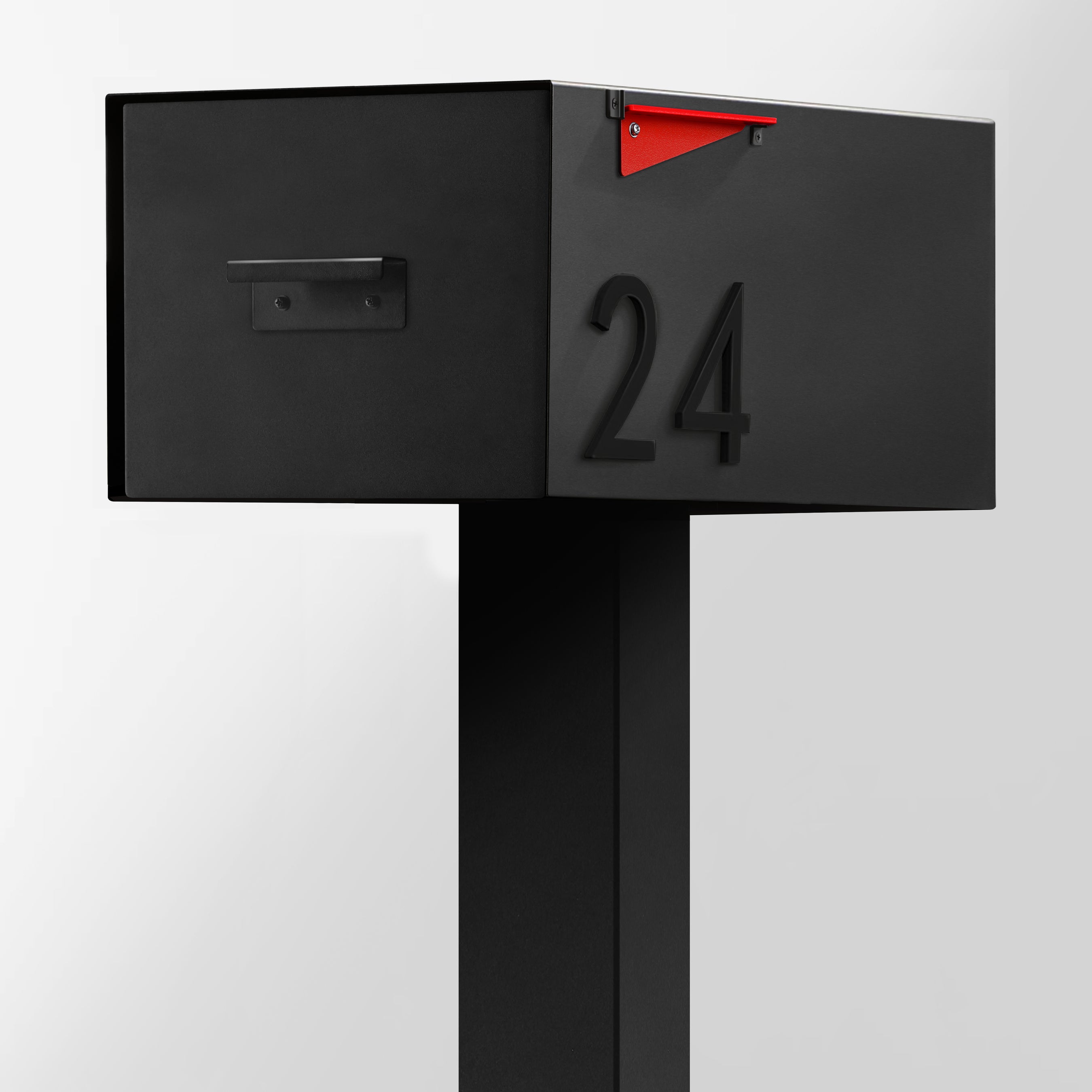 Large Malone Post-Mounted Mailbox – Post & Porch