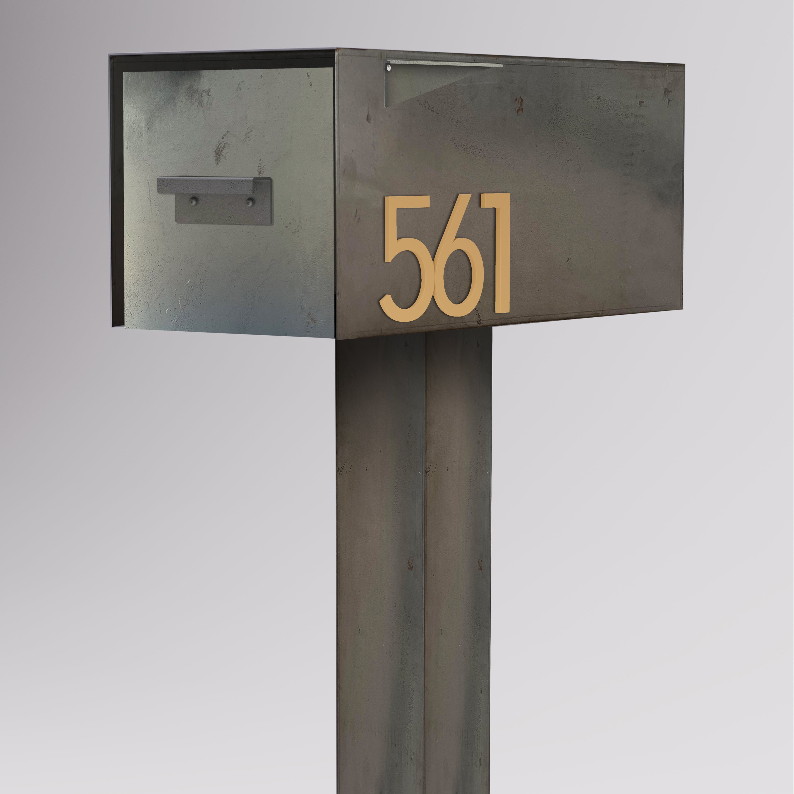 Malone Post Mount Mailbox | Modern Aspect – Post & Porch