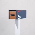 Malone Post Mount Mailbox–Post & Porch