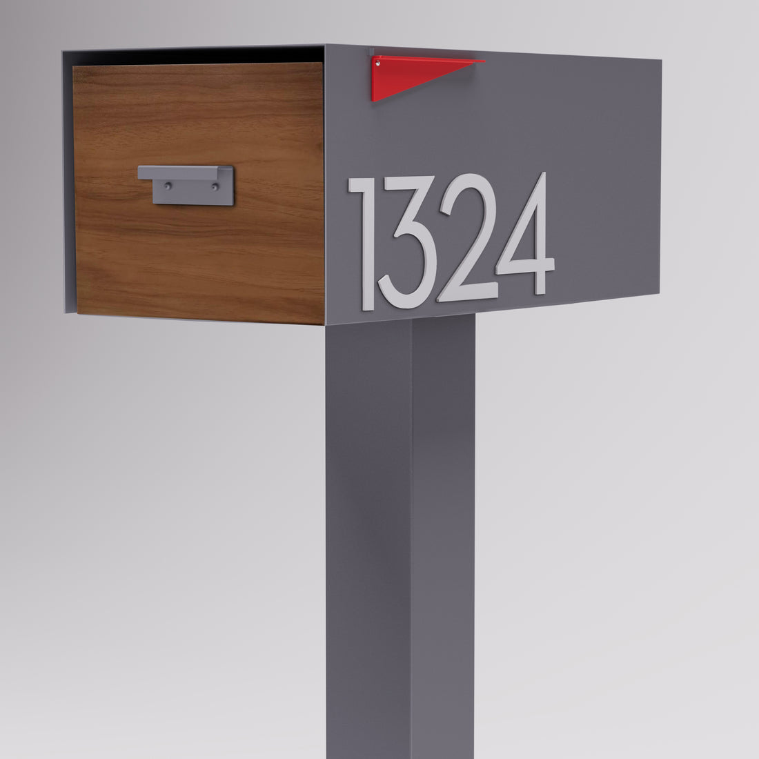 Malone Post Mount Mailbox | Modern Aspect – Post & Porch