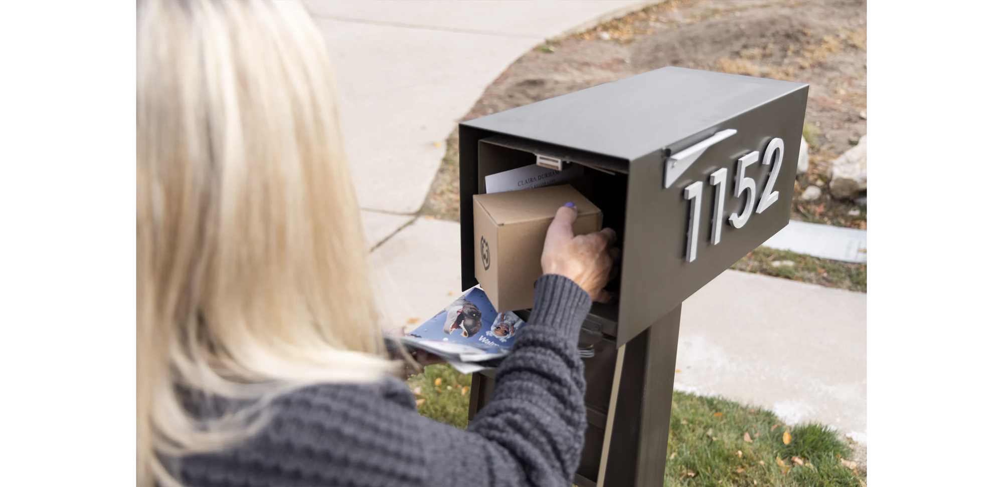 Malone Post Mailbox – Post & Porch