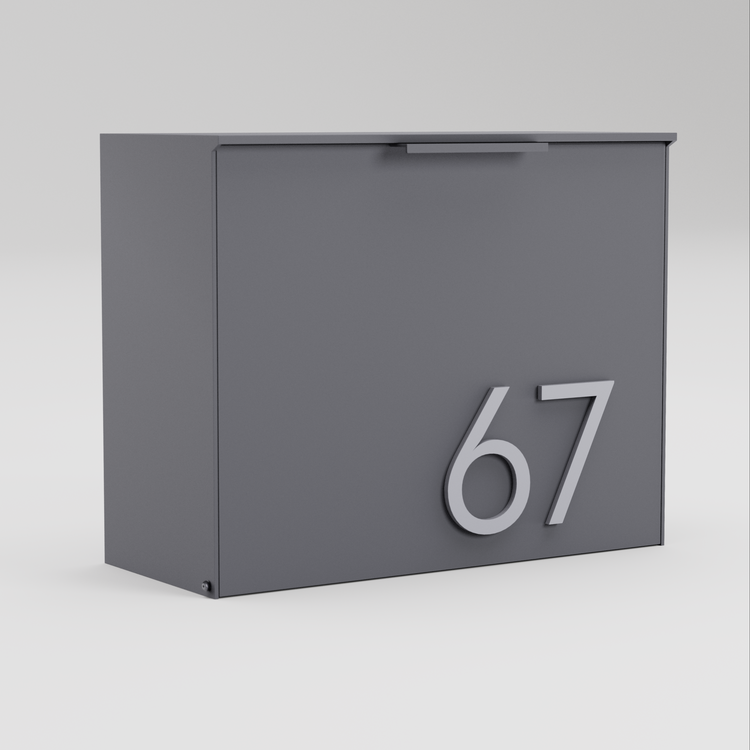Modern Cubby Wall Mounted Mailbox | Modern Aspect – modernaspectshop