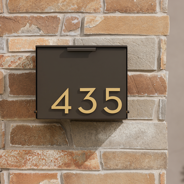 Modern Cubby Wall Mounted Mailbox – Post & Porch