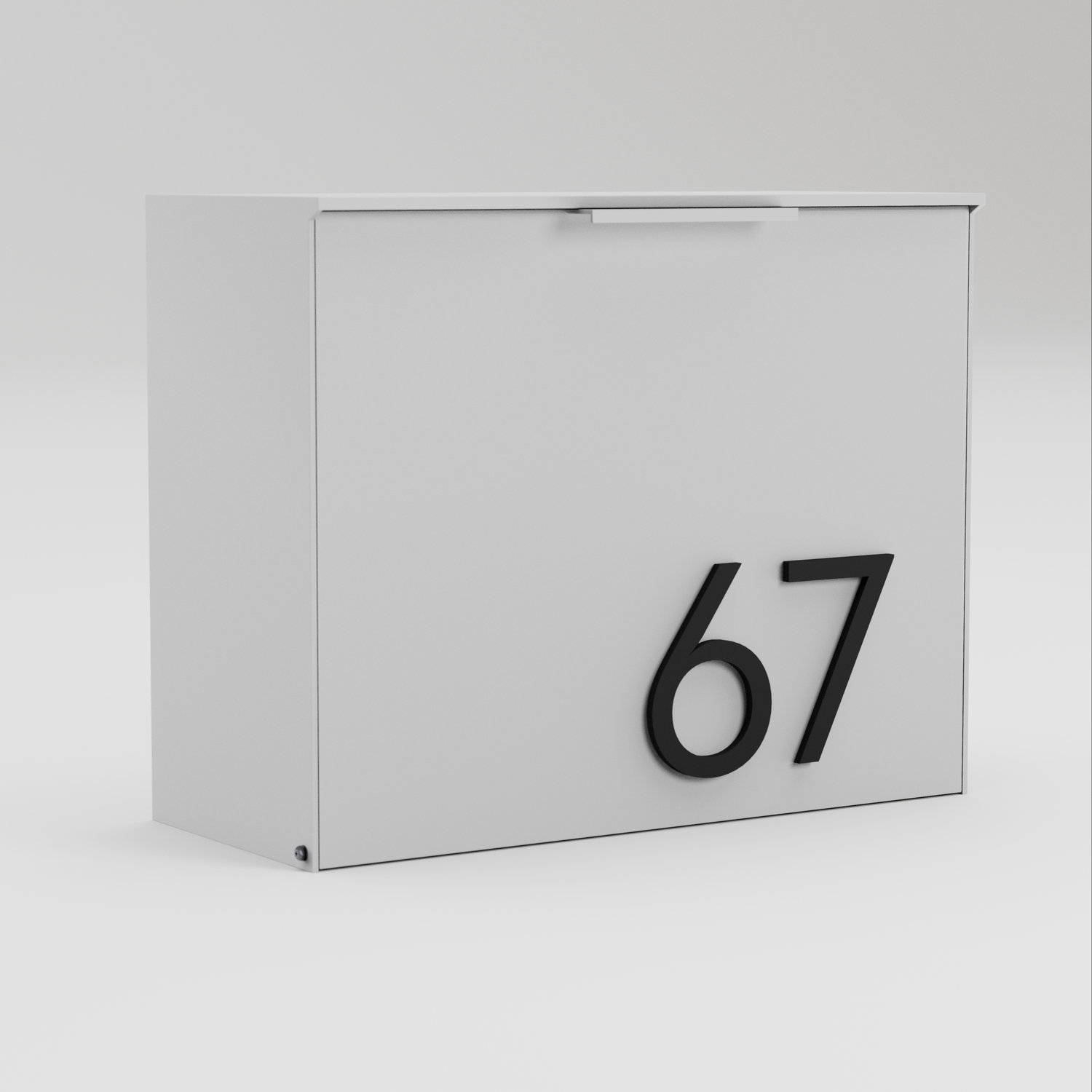 Modern Cubby Wall Mounted Mailbox | Modern Aspect – modernaspectshop