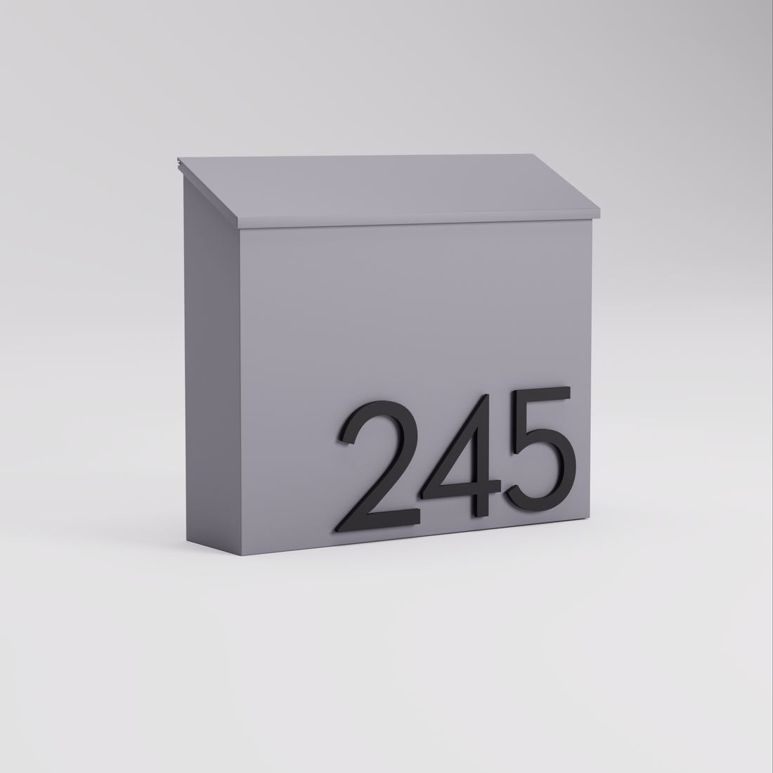 The Inbox Mailbox - Modern Wall-Mounted Mailbox – Post & Porch