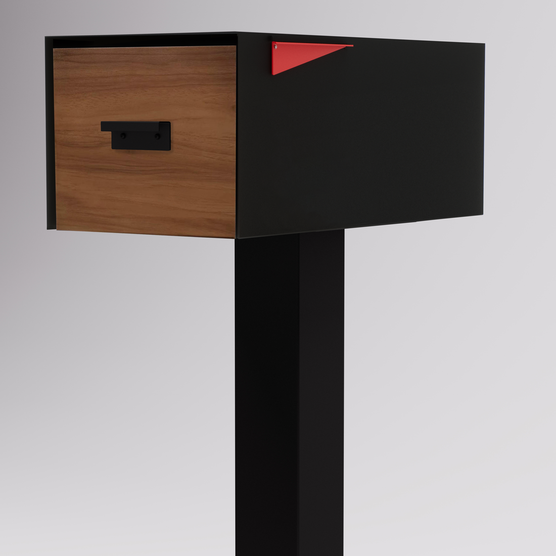 Malone Post Mount Mailbox | Modern Aspect – Post & Porch